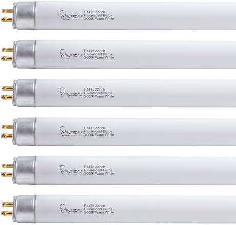 17'' T4 16W Warm White Fluorescent Bulb Replacement Furnlite FC-952 ...