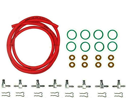 Amazon.com: Duramax LLY LBZ LMM Fuel Injector Return line Install Kit ...