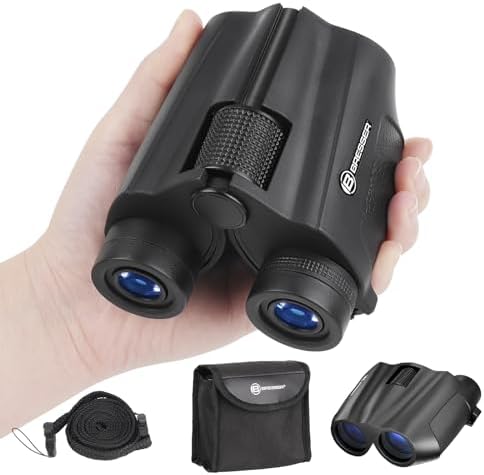 Amazon.com : eyemocsin Compact Binoculars for Adults and Kids, 12x25 ...