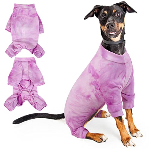 Dog Surgery Recovery Suit, Puppy Four Legs Jumpsuit Pajama Long Sleeve ...