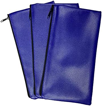 Amazon.com: Tongnian Bank Bag Money Pouch Leatherette Security Deposit ...
