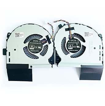 Fleshy Leaf CPU/GPU Cooling Fan for ASUS ROG Strix GL703 Series, 12V, 3 ...