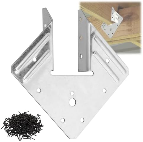 AOKLIT 50 Pack Hurricane Ties, 18-Gauge Heavy Duty Joist Hangers ...