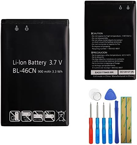 Amazon.com: Replacement Battery BL-46CN Compatible with LG Exalt VN360 ...