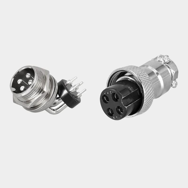 Amazon.com: GX16 Standard Type Connector GX16-4 Pin Male and Female ...