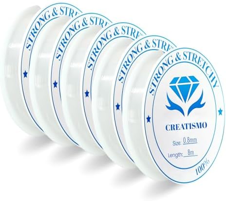 Clear Elastic for Bracelet Making,0.5mmX2, 0.8mmX2,1.0mmX2 Strong ...