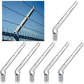 Amazon.com : Otoolling 6 Pcs 1-5/8" Barbed Wire Arm, Hot Dip Galvanized ...