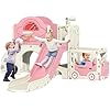 Amazon.com: NYEEKOY 9 in 1 Toddler Slide, Bus-Themed Kids Slide and ...