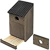 Gardman Nest Bird Box, Brown, 14x14x24 cm, A04381 : Amazon.co.uk: Garden