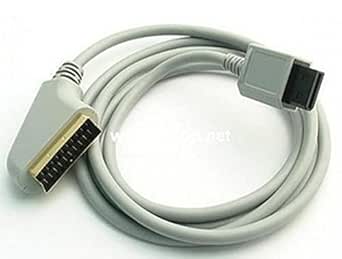 Retrogame Wii RGB SCART Cable, 0.9m, Black, 21 Pins, Indoor Use ...