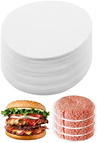 Burger Paper Sheets,500 PCS Burger Press Papers,Greaseproof Burger ...