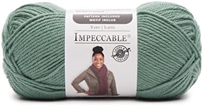 Amazon.com: Loops & Threads Impeccable Solid Yarn - Solid Yarn for ...