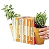 Suck UK Bookends | Plant Pot Book Ends | Book Ends For Shelves Quirky ...