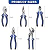 Prostormer 5-Piece Pliers Set, Multi-Purpose Pliers Tool Set Includes 6 ...