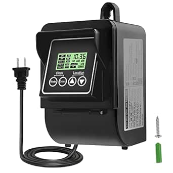 Solaroxy 120W Outdoor Low Voltage Landscape with Timer, Lighting ...