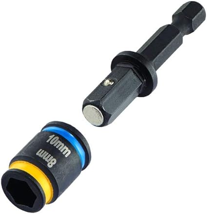 Amazon.com: Malco MSHCM2 8 mm & 10 mm 2 in. Cleanable Hex Nut Driver ...