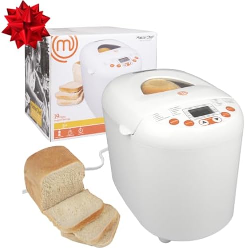 MasterChef Digital Bread Maker-2-Pound Programmable Machine w 19 ...