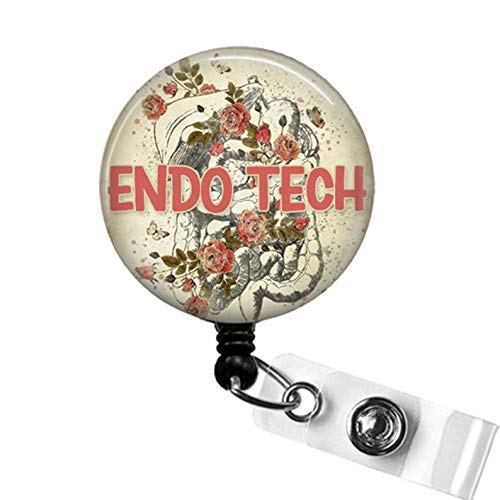 Amazon.com: ENDO TECH Gastro Badge Reel, Endoscopy Tech Intestines ...