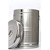 Buy VK Stainless Steel Drum/Kothi For Storing Water/Grains/Rice (50 Kg ...