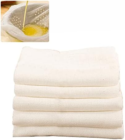 STCRERAG 5 Pcs Muslin Cloths for Cooking, 50 * 50cm Cheesecloth ...