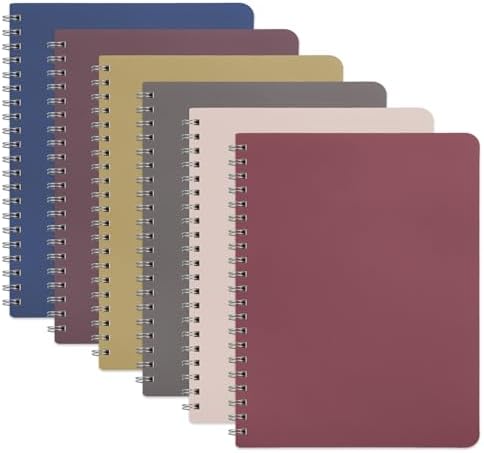Amazon.com : EOOUT 6pcs Spiral Notebooks, 8.5 x 11 Inches Spiral ...