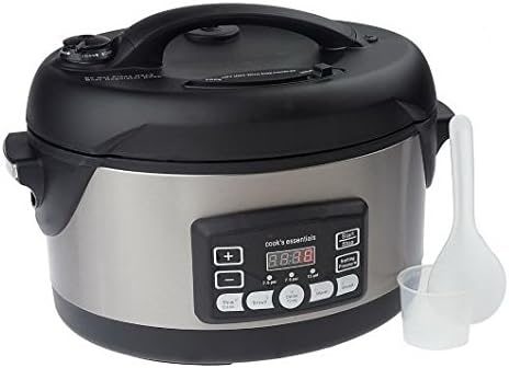 Amazon.com: Cooks Essentials Pressure Cooker 5qt Oval Stainless Steel ...