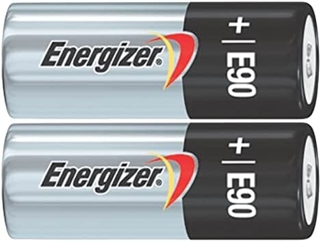 Amazon.com: 2x Energizer E90 Alkaline 1.5V Batteries N Cell, E90, LR1 ...