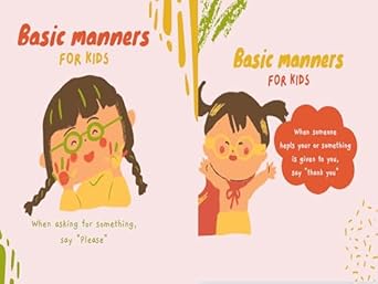Good manners for Kids, Basic manner for kids, 24 Fun good manners with ...