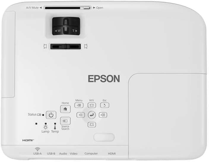 Epson EB-FH52 3LCD FHD Projector White : Amazon.co.uk: Electronics & Photo