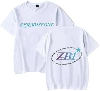 RGEHZBQ ZEROBASEONE Concert Merch Zb1 Tshirt Short Sleeve Crewneck ...