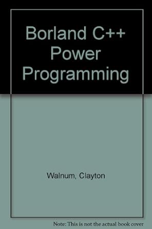 Borland C++ Power Programming : Walnum, Clayton: Amazon.in: Books