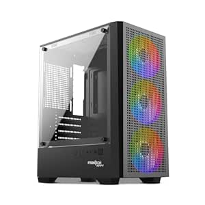 Amazon.in: Buy Frontech Appy Gaming Computer Cabinet – Tempered Glass ...