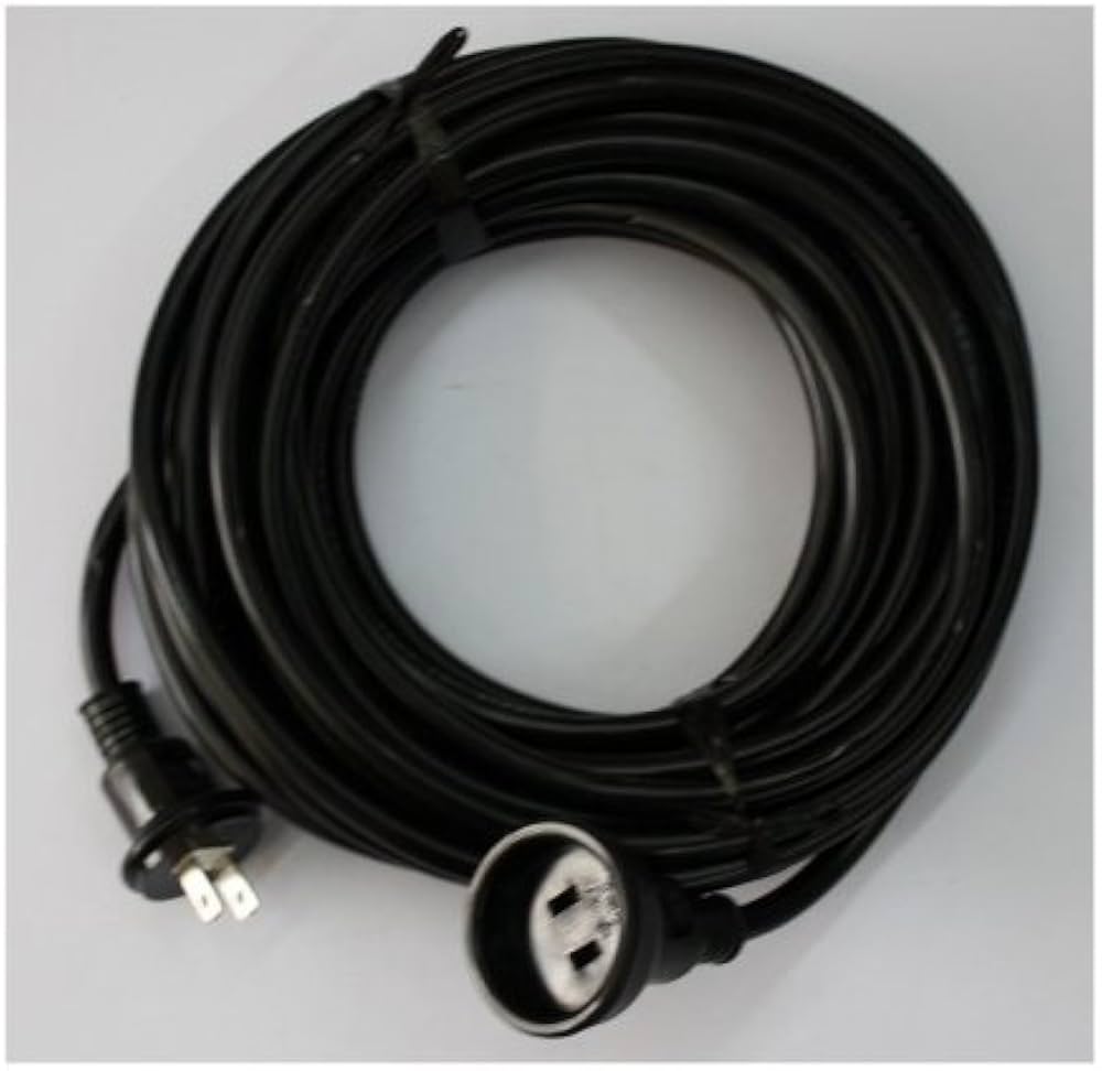 KOWA 防雨コード 12A×10m KRW613-10 黒 - 電動・エア工具用アクセサリー