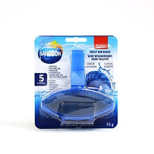 Sano-bon Shiny Blue Perfumed Soap and Toilet Bowl Deodorizer (Pack of 3 ...