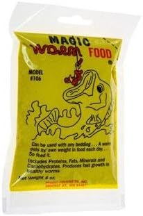 Amazon.com : Magic Worm Food, 4 Oz. : Artificial Fishing Bait : Sports ...