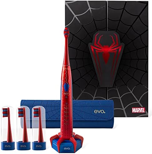 Amazon.com: evo SPM-1 Rechargeable Sonic Toothbrush, Marvel Spider-Man ...