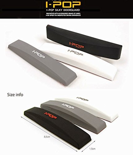 Ipop White Silky Rubber Door Guard (Set of 4) : Amazon.in: Car & Motorbike
