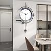 Moderne Minimaliste Horloge Murale, Créativité élégante Pendule Murale ...