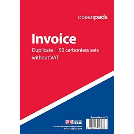 Duplicate Invoice Book NCR, A5 (143 x 210mm), Invoice Book Duplicate, 2-Parts Carbonless - DNCR ...