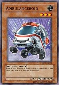 Amazon.com: Yu-Gi-Oh! - Ambulanceroid (YSDS-EN018) - Starter Deck Syrus ...