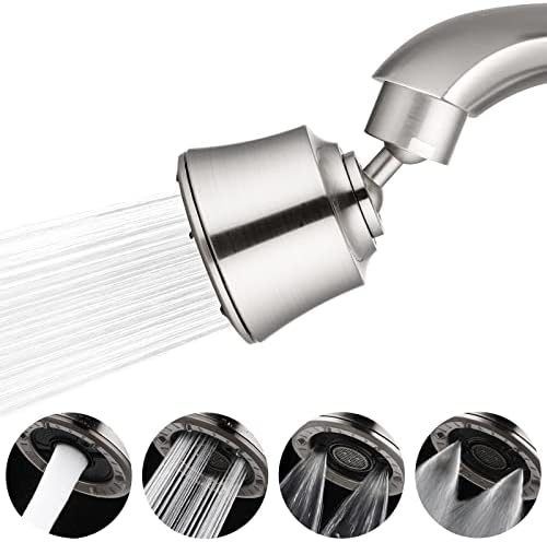 Faucet Sprayer Attachment 4 Spray Models Big Angle Swivel kitchen Sink ...