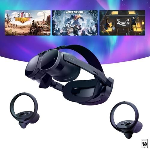 HTC Vive XR Elite with Deluxe Pack — Mixed Reality and PC VR Headset ...