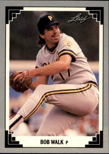 Amazon.com: 1991 Leaf #450 Bob Walk MLB Baseball Trading Card ...