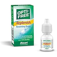 Opti-Free Replenish Rewetting Drops, 10-mL : Health & Household