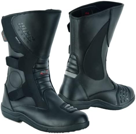 Schone Motorradstiefel Herren Leder Bild