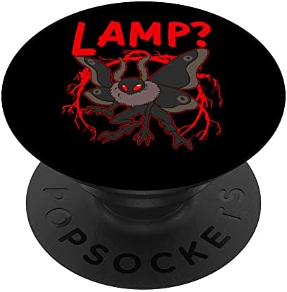 Amazon.com: Mothman Cryptid Folklore Lamp? PopSockets Standard PopGrip ...