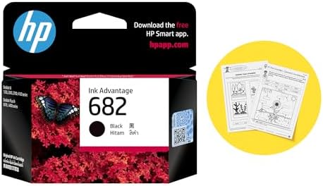 HP 682 Black Original Ink Advantage Cartridge : Amazon.in: Computers ...