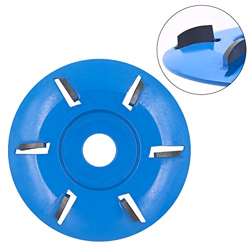 AxPower 90mm Six Teeth Power Wood Carving Disc Wheel Milling Cutter ...