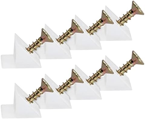 Cionyce 50 Pack Drawer Repair Kit Dresser Bottom Repair Fixing ...