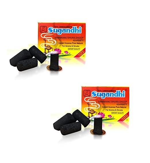 Box Pack of 2 (20 Sticks Per Box) Sugandhi Sambrani/dhuna Dhoop ...